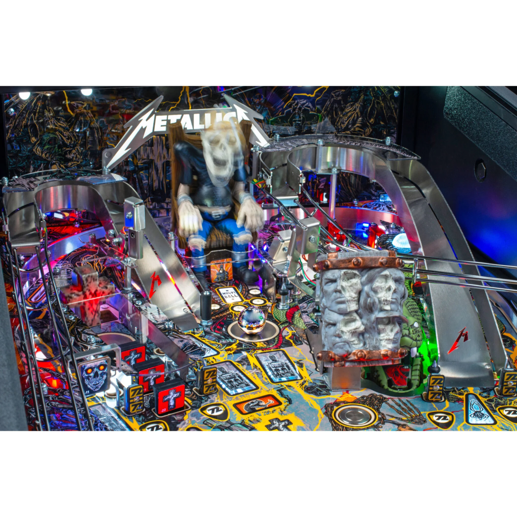 Metallica Remastered Premium Pinball Machine | Pinball Machine Europe