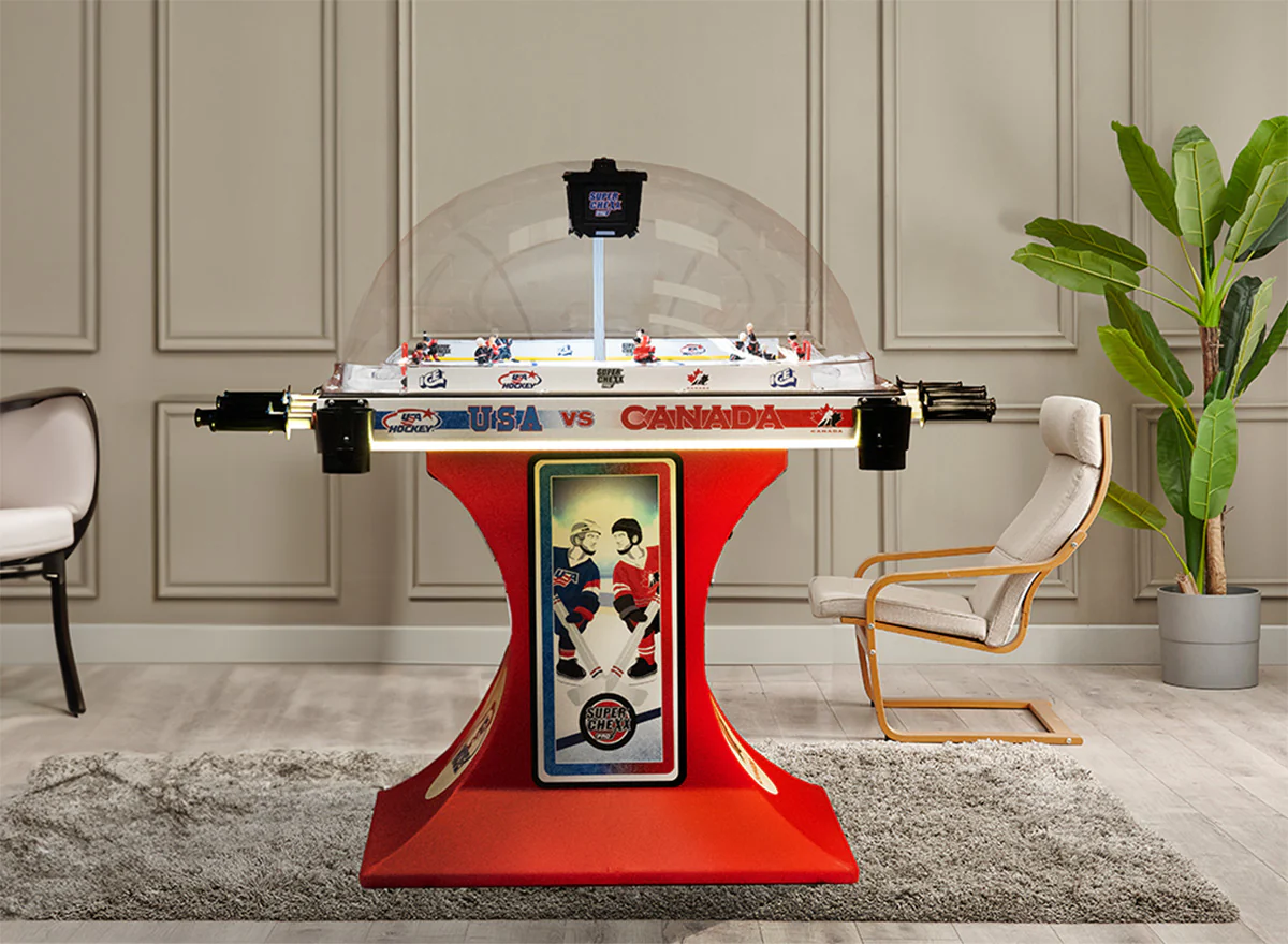 USA vs CANADA Super Chexx Pro game | Pinball Machine Europe